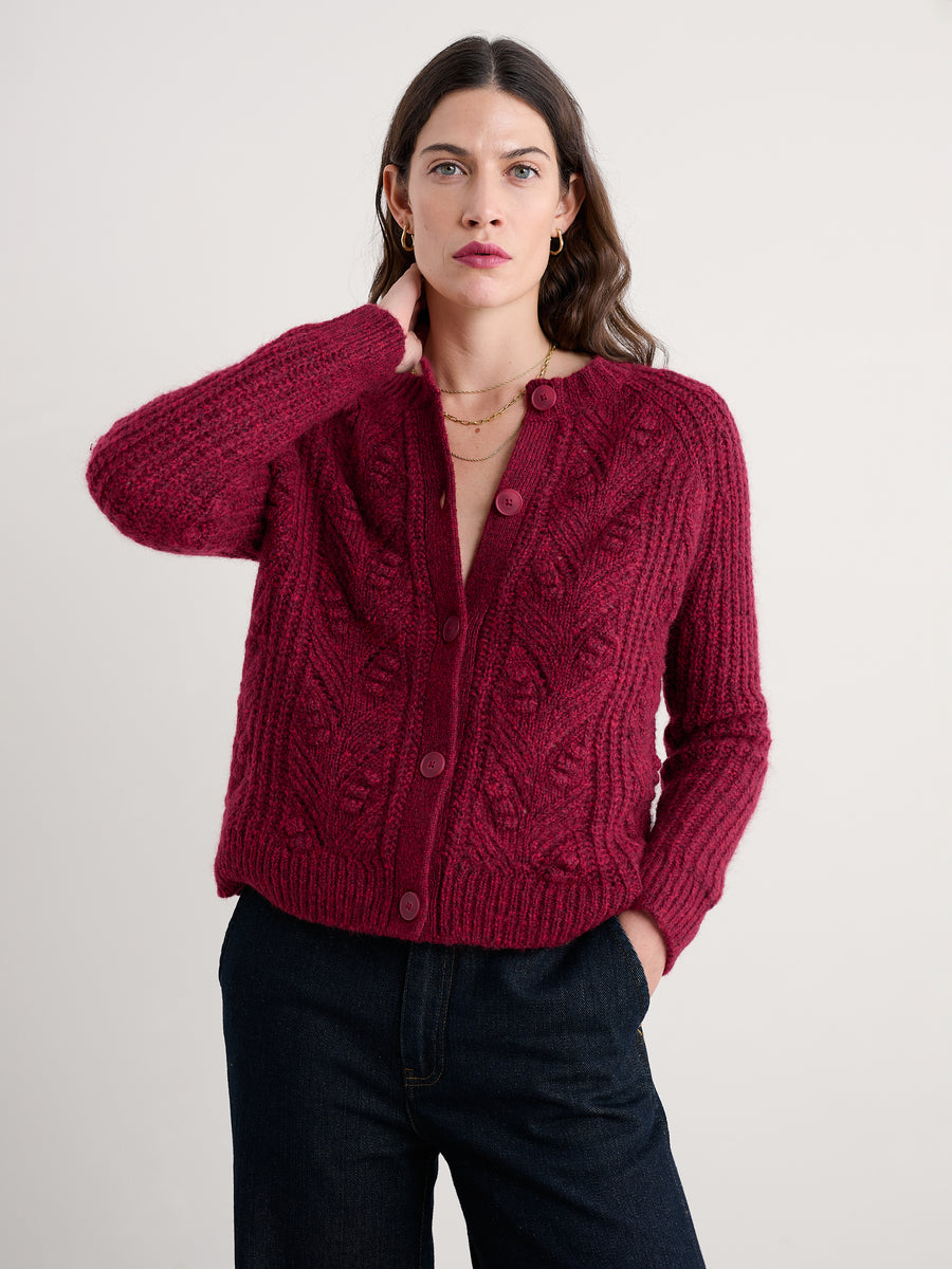 Seasalt Sand thistle cable mohair cardigan Jam – CW CW